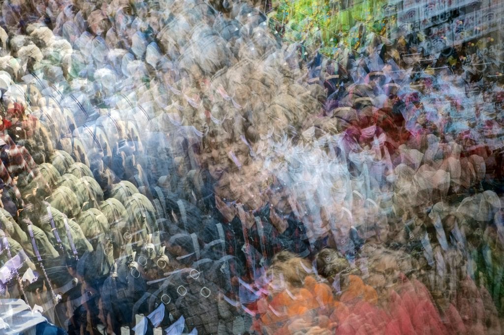 Multiple Exposures Capture Tokyo’s Frenetic Energy
